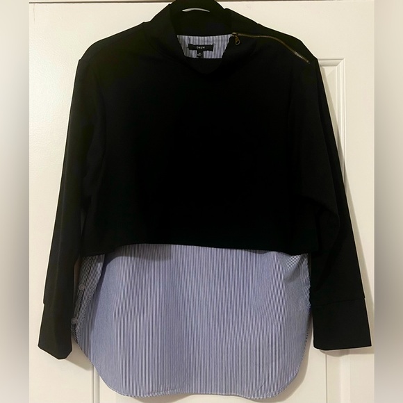 DREW | Tops | Dark Overlay Long Sleeve Shirt | Poshmark